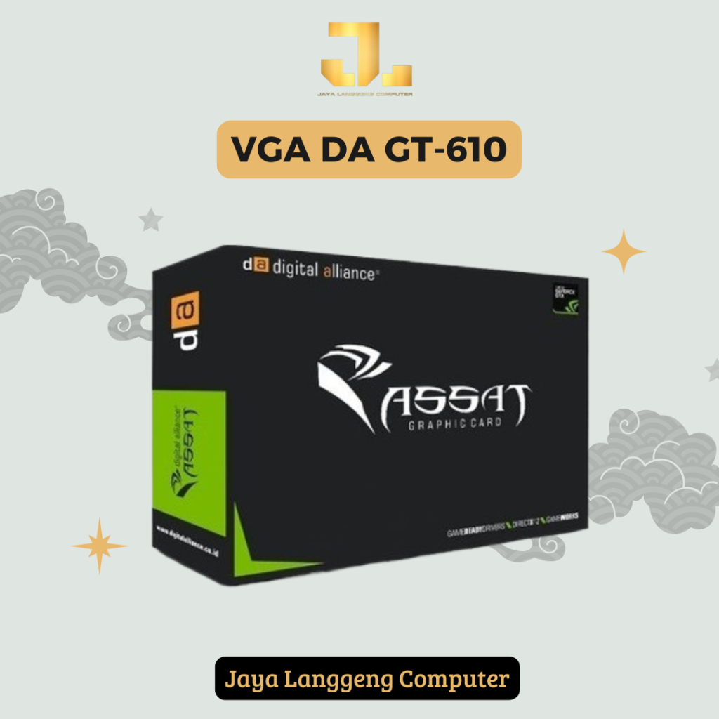Jual VGA Digital Alliance GT 610 / VGA Card DA | Shopee Indonesia