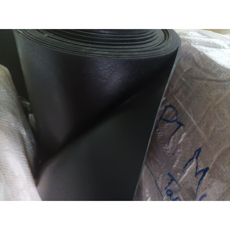 Jual karet hitam / rubber lebar 200mm x tebal 5mm x 1mtr | Shopee Indonesia