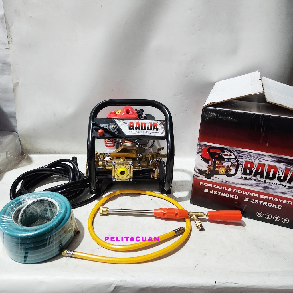 Jual Mesin Sprayer 2 Tak Portable BADJA Semprotan Pertanian | Shopee ...