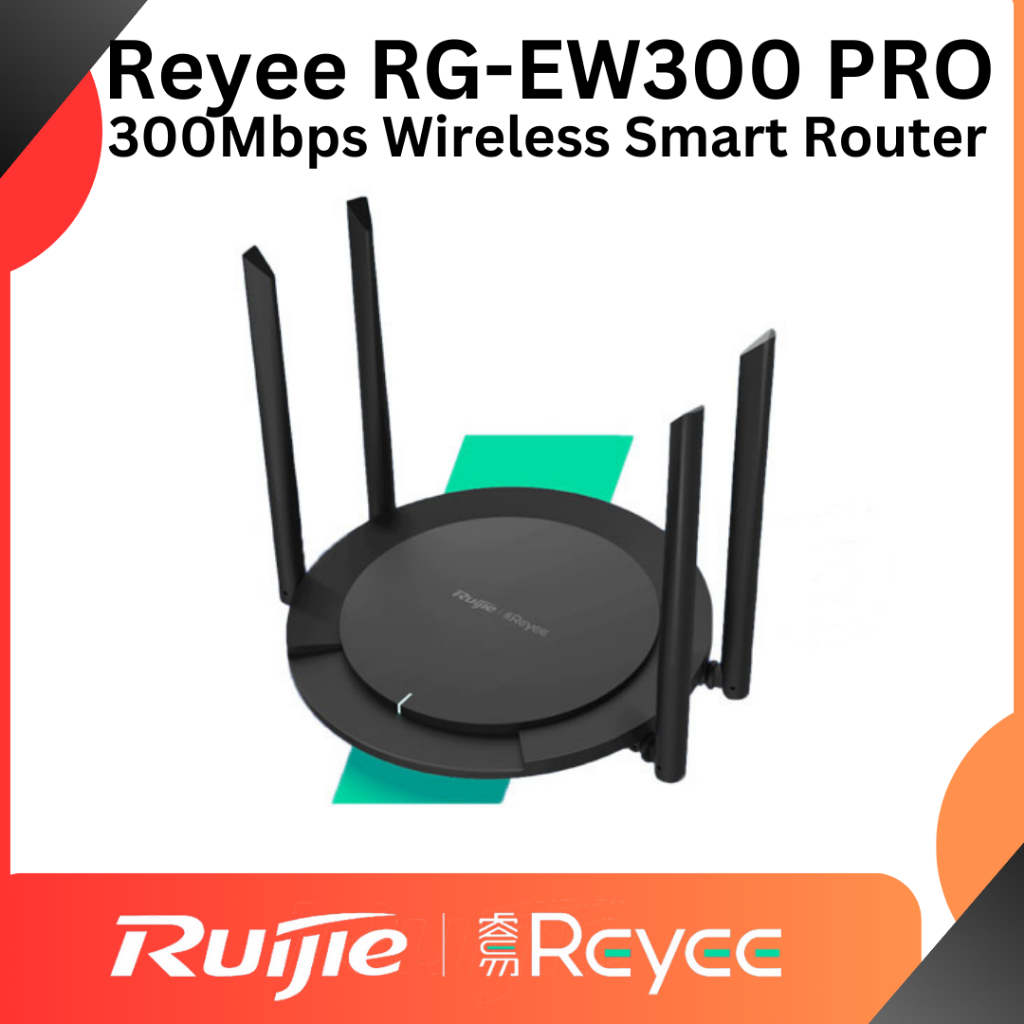 Jual Ruijie RG-EW300 PRO 300 Mbps Wireless Smart Router | Shopee Indonesia