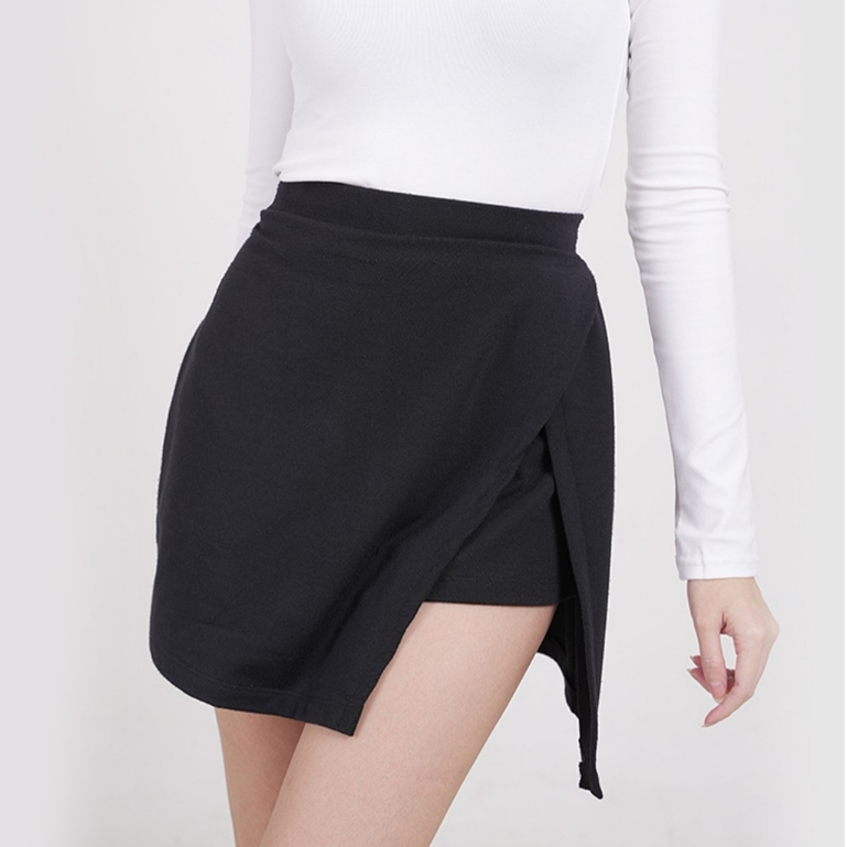 Jual 99kOUTLET Mini Skirt with High Split 1579 (S/M/L/XL) | Shopee Indonesia