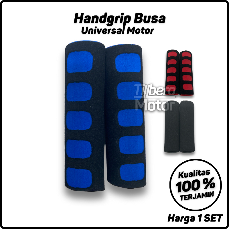 Jual Handgrip Sepeda Grip Stang Motor Busa Tebal Spon universal ...