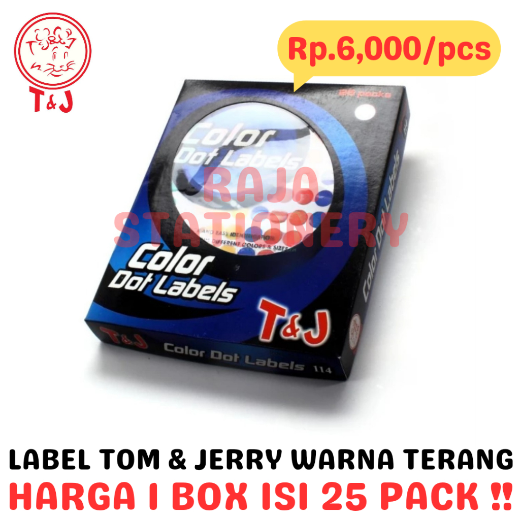Jual LABEL TOM & JERRY STICKER TOM AND JERRY LABEL TEMPEL PUTIH 97 99 100 101 103 111 114 107 ...