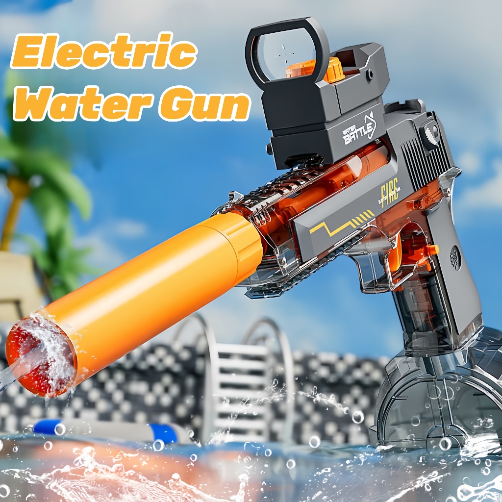 Jual Pistol Desert Eagle Mainan Listrik Anak-anak Pistol Air Genggam ...