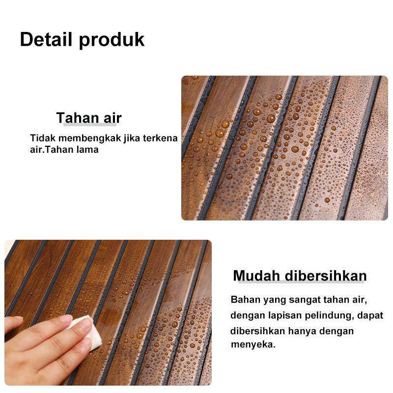 Jual 【Alsolo】Wood panel Dekorasi Rumah Mewah Wall panel Panel Dinding ...