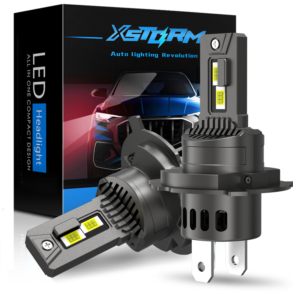 Jual XSTORM 2pcs H4 LED Headlamp Bulb Mini 80W 25000LM 6500K CSP for Car Headlamp Auto Diode ...
