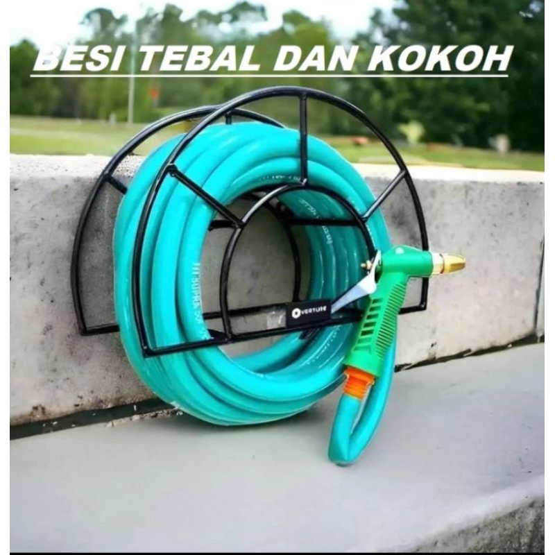 Jual GULUNGAN SELANG AIR/TEMPAT SELANG AIR BESI KOKOH | Shopee Indonesia
