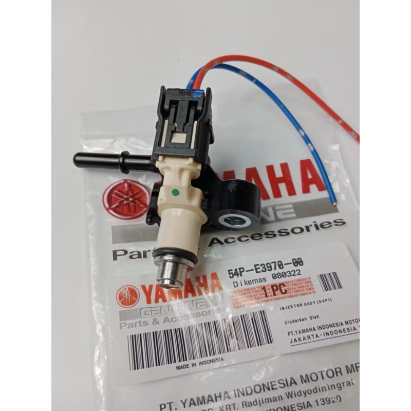 Jual INJEKTOR ASSY MIO J, INJECTOR KOMPLIT YAMAHA MIO J ,SOUL GT, X RIDE (54P) (4 HOLE /4 LUBANG ...