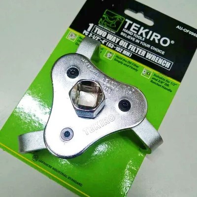 Jual TEKIRO KUNCI 2 WAY/KUNCI PEMBUKA OIL FILTER UNIVERSAL TWO WAY/OIL ...