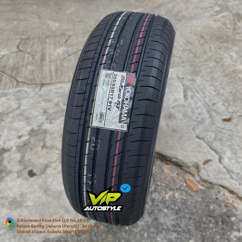 Jual Ban Mobil Standar Toyota Voxy - Ban Voxy R17 - YOKOHAMA bluearth - GT AE51 205 55 R17 ...