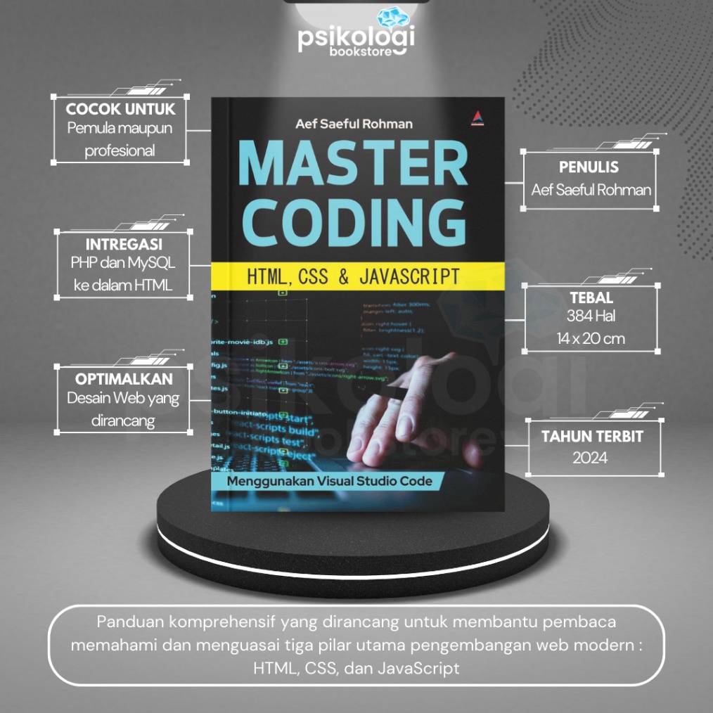 Jual Kode G35x Buku Master Coding Html Css Javascript Menggunakan