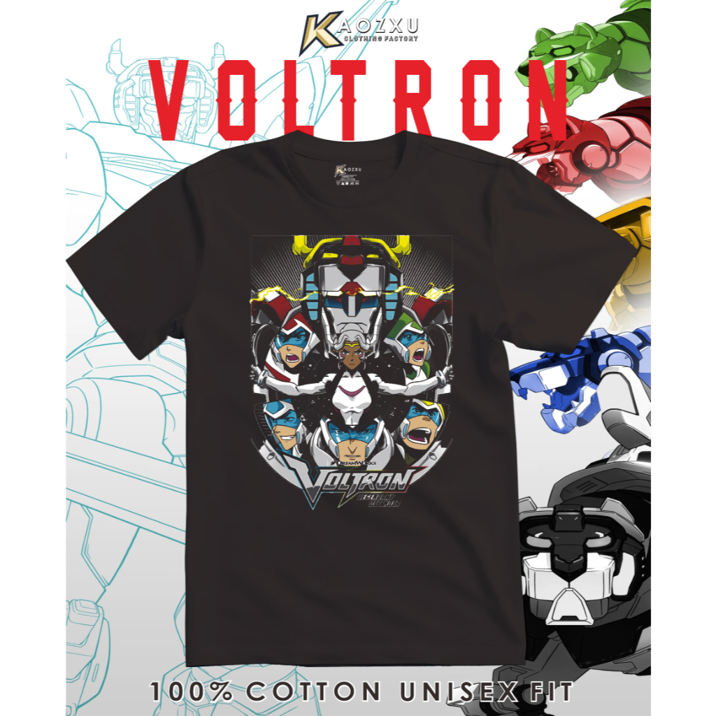 Jual KAOZXU KAOS ANIME VOLTRON 2 KATUN DEWASA ANAK PRIA WANITA T SHIRT ...
