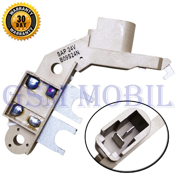Jual Ic Regulator Ic Alternator Mitsubishi Fuso FM517 6D222 8DC9 24V 2 ...