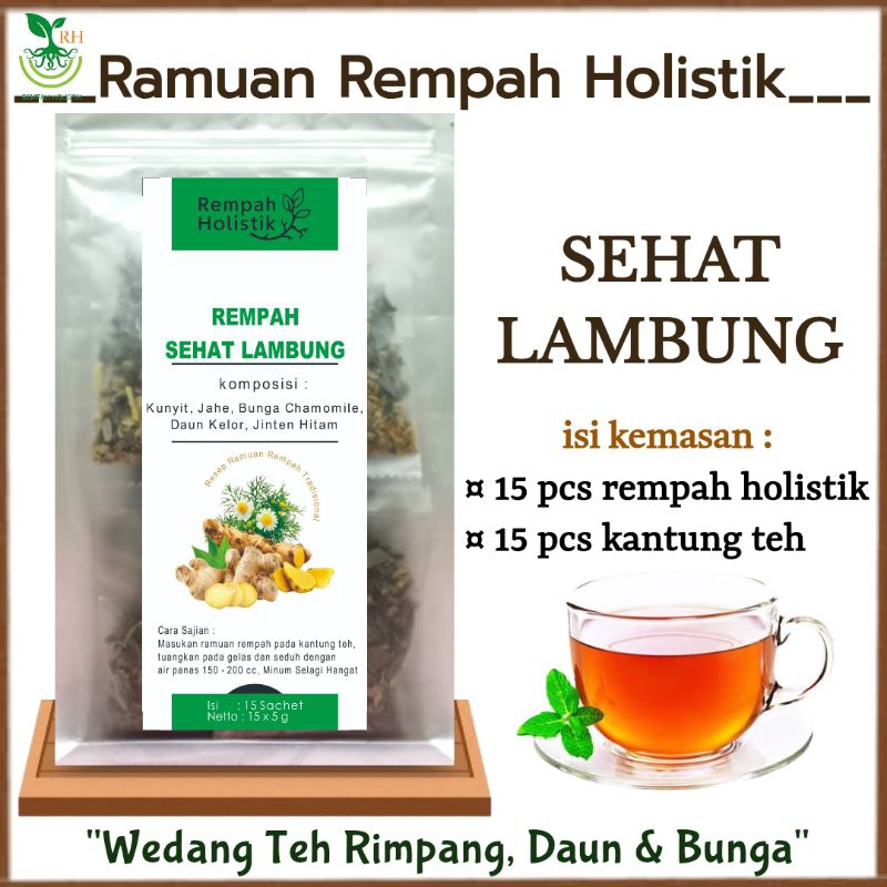 Jual REMPAH HOLISTIK Sehat Lambung | Ramuan JSR + Resep Jamu ...