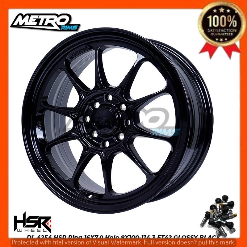 Jual VELG MOBIL RACING SPORTY R16 RING 16 HSR DL UNTUK MOBIL AGYA AYLA SIGRA BRIO CARRY ACCENT ...