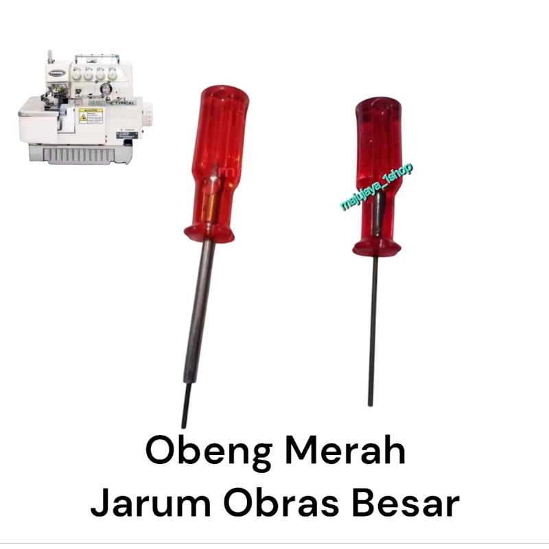 Jual Obeng Merah Jarum Obras | Shopee Indonesia