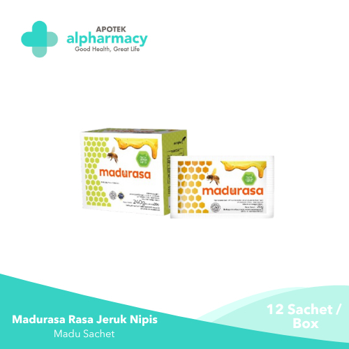 Jual Madurasa Rasa Jeruk Nipis 12 Sachet/Box (Per Sachet) | Shopee Indonesia