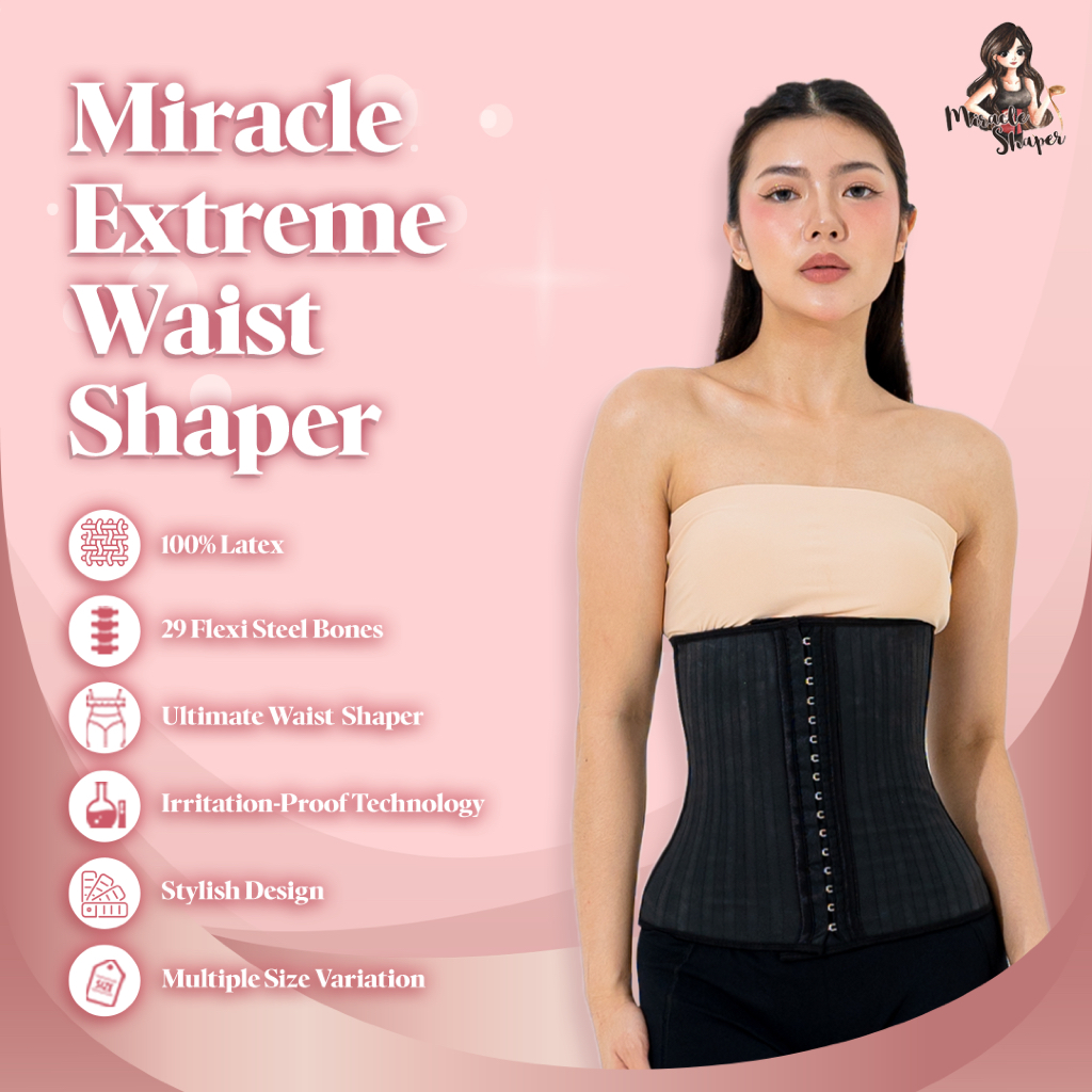 Jual Miracle Shaper | Extreme Waist Shaper Slimming Corset / Korset ...
