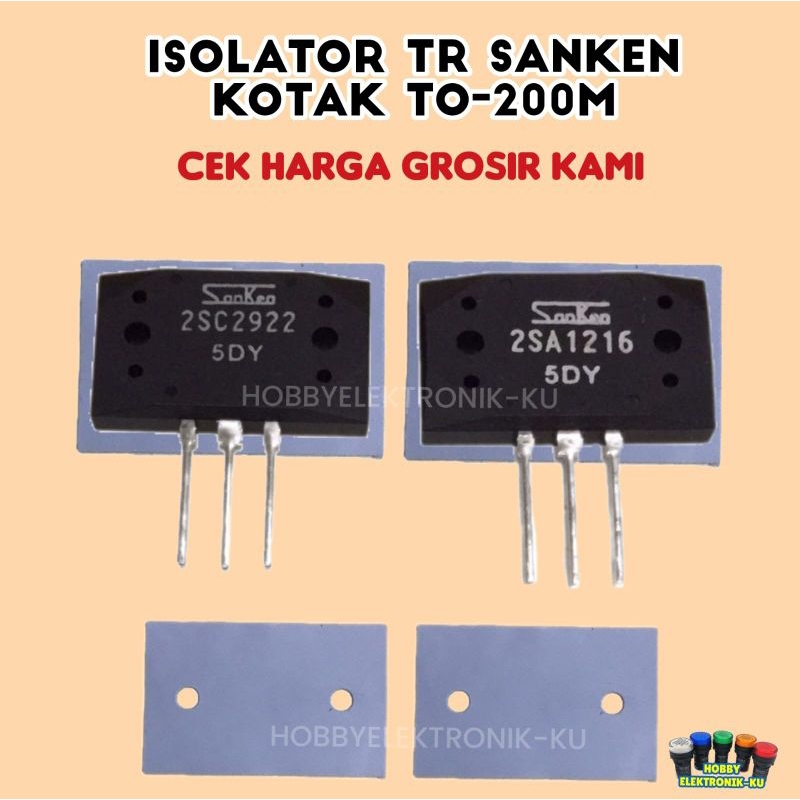 Jual ISOLATOR TR SANKEN KOTAK TO-200M ( HARGA PER 20 PC ) | Shopee ...