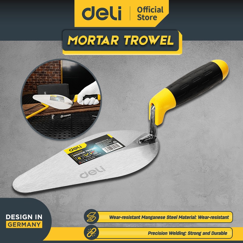 Jual Deli Sendok Semen Tukang Maganese Steel 6 Inch & 8 Inch Tebal ...