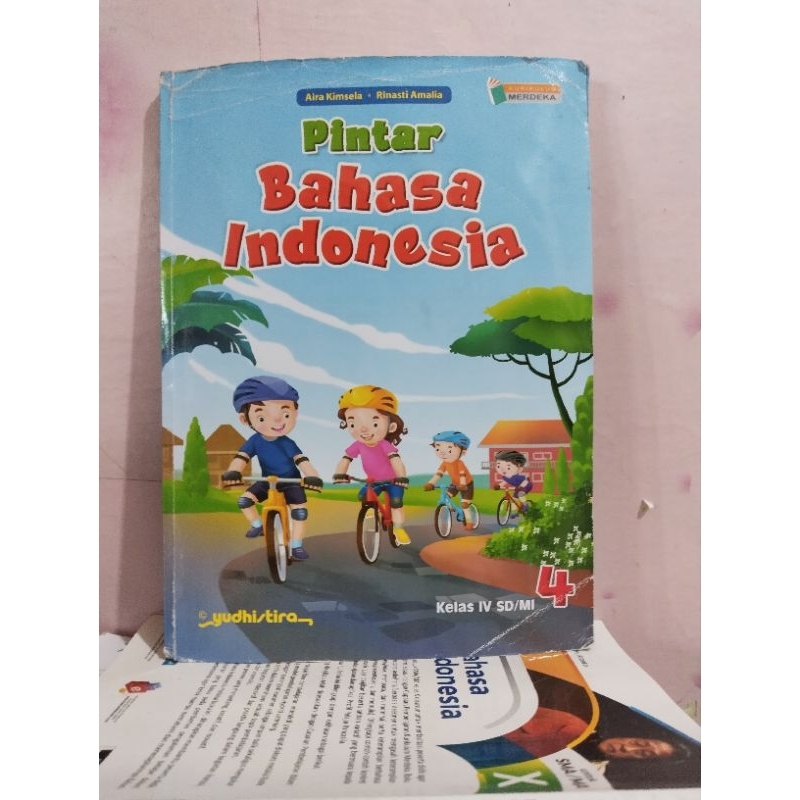 Jual buku bahasa Indonesia kelas 4/IV sd mi yudhistira kurikulum merdeka | Shopee Indonesia