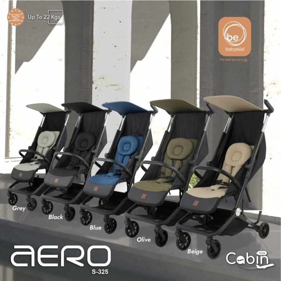 Jual Babyelle Aero Cabin Size Baby Stroller S 325 (Stroller Bayi ...