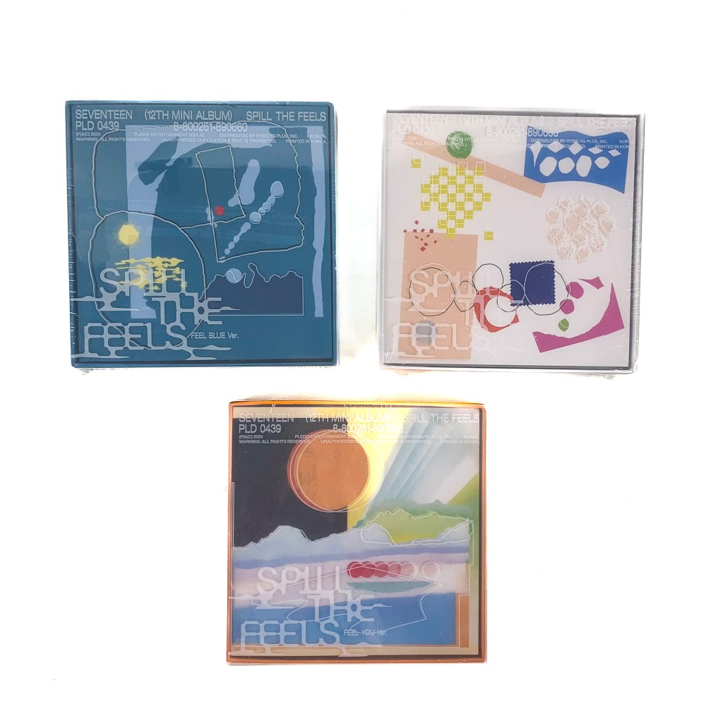 Jual SEVENTEEN 12th Mini Album - SPILL THE FEELS | Shopee Indonesia