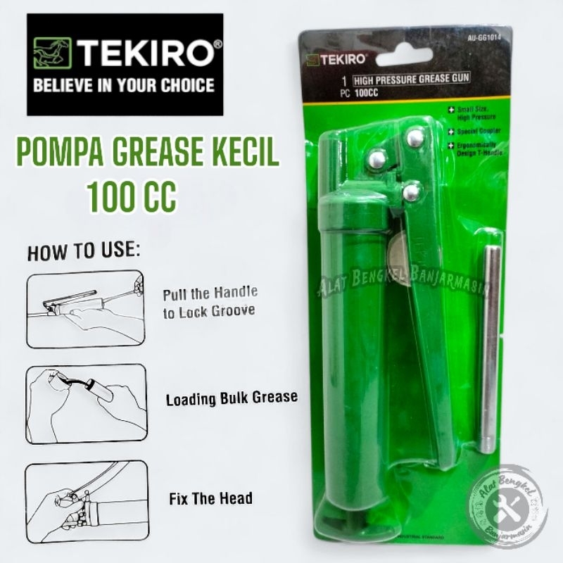 Jual POMPA GREASE "TEKIRO" 100 CC ||POMPA GEMUK MINI "TEKIRO" 100CC ...