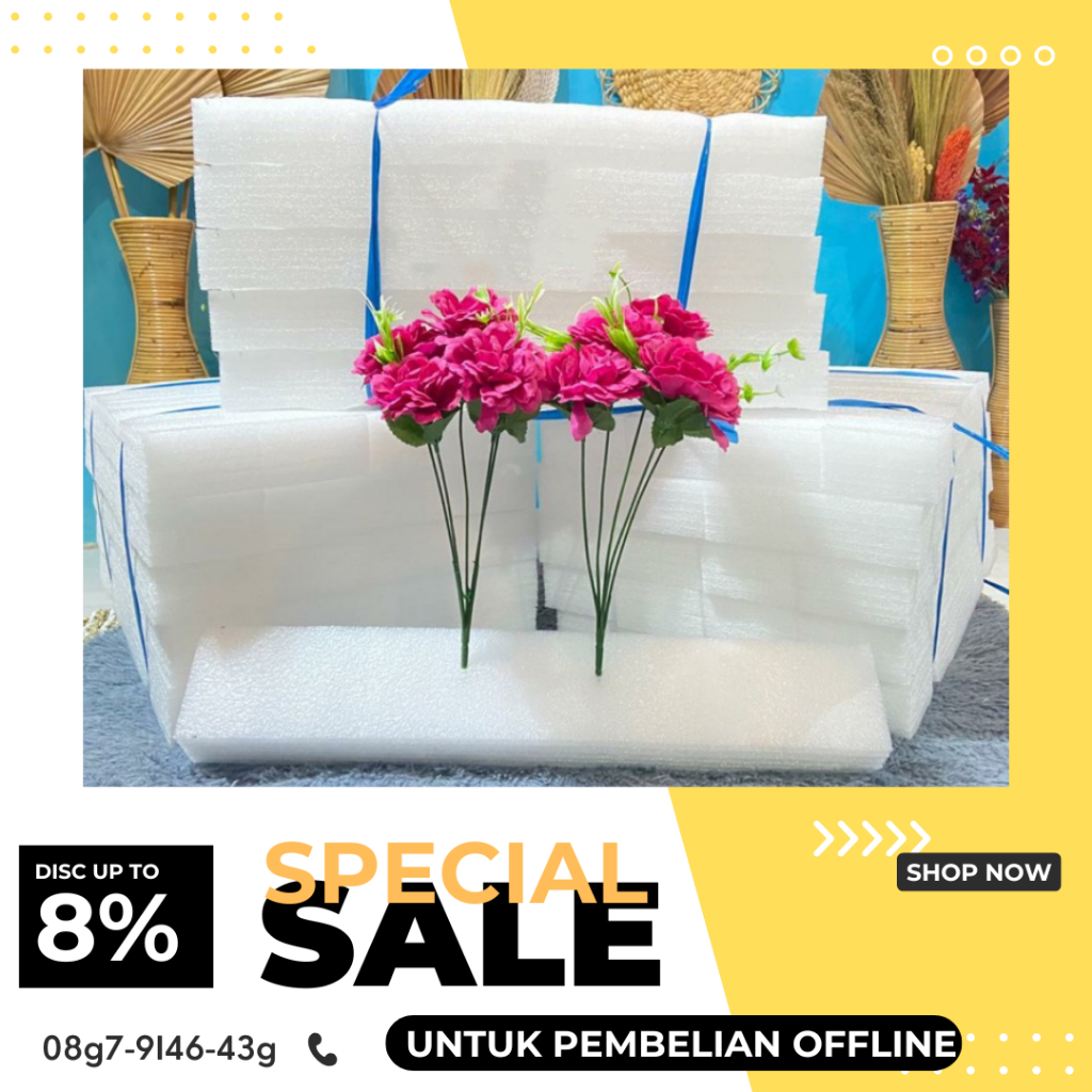 Jual Busa Bunga Elastis / Paket Hemat / Paket Bundling / 50x8x5cm ...