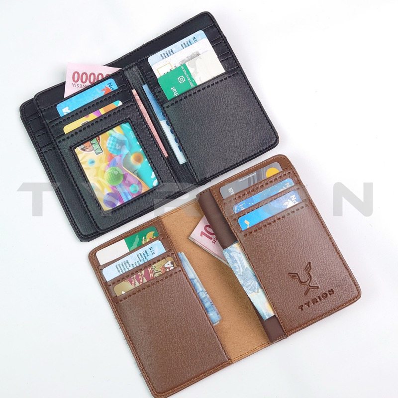 Jual TYRION - Dompet Lipat 3/4 POLOS UKURAN TANGGUNG- Dompet Lipat ...