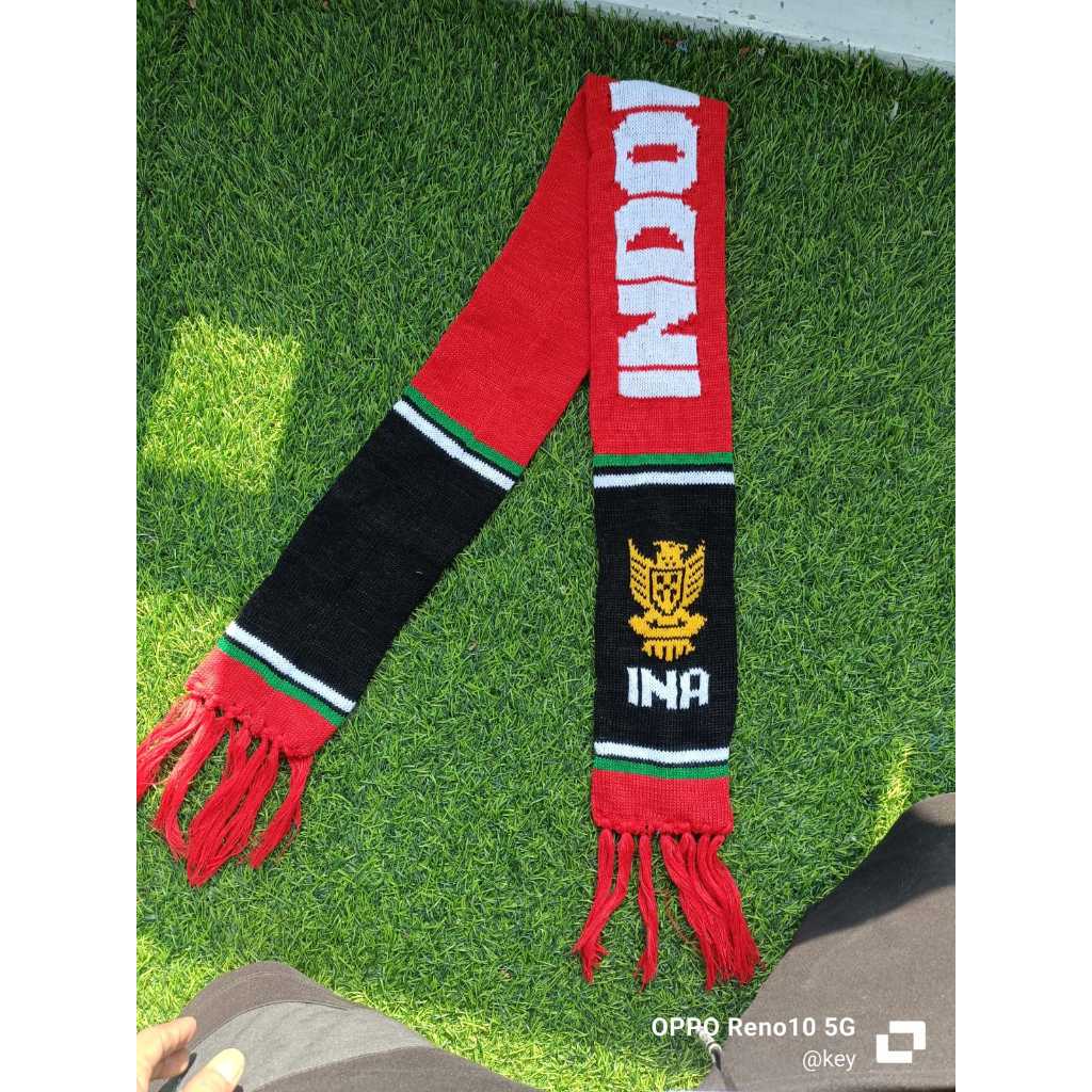 Jual syal timnas indonesia | syal merah putih syal indonesia | scraf ...