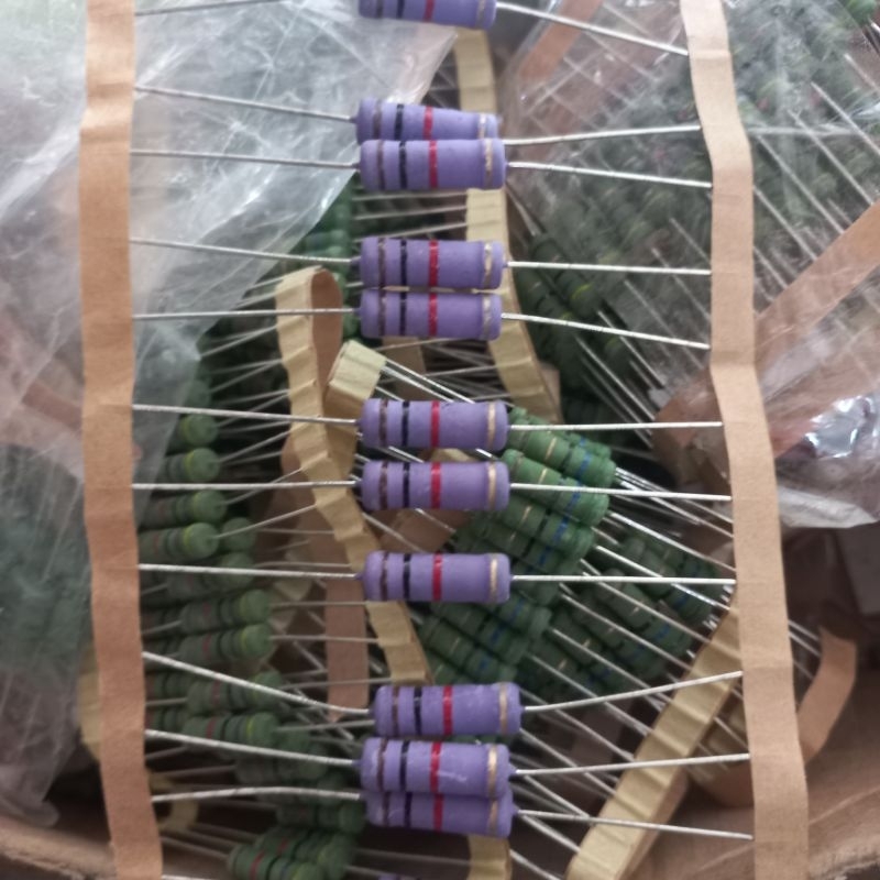 Jual resistor 1k 3w hijau original ungu R 1 K kilo 3 watt w 3watt 3wat F | Shopee Indonesia
