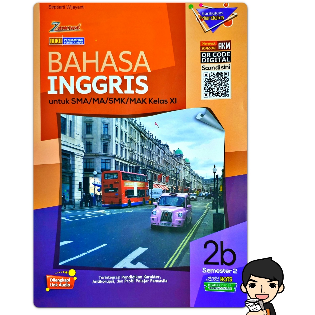 Jual LKS BAHASA INGGRIS SMA/ MA KELAS XI 11 SEMESTER 2 KURIKULUM MERDEKA 2024-2025 | Zamrud ...