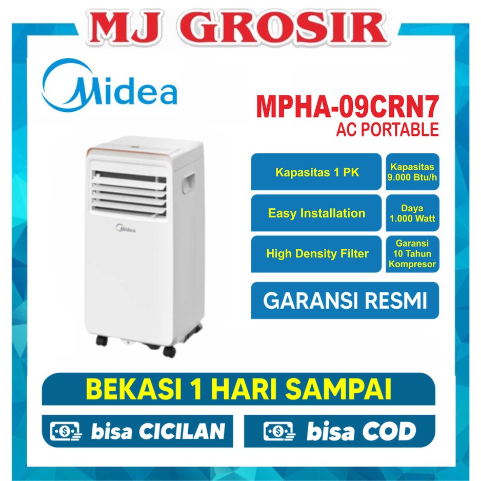 Jual AC MIDEA MPHA 09 CRN7 1 PK LOW WATT AC PORTABLE | Shopee Indonesia