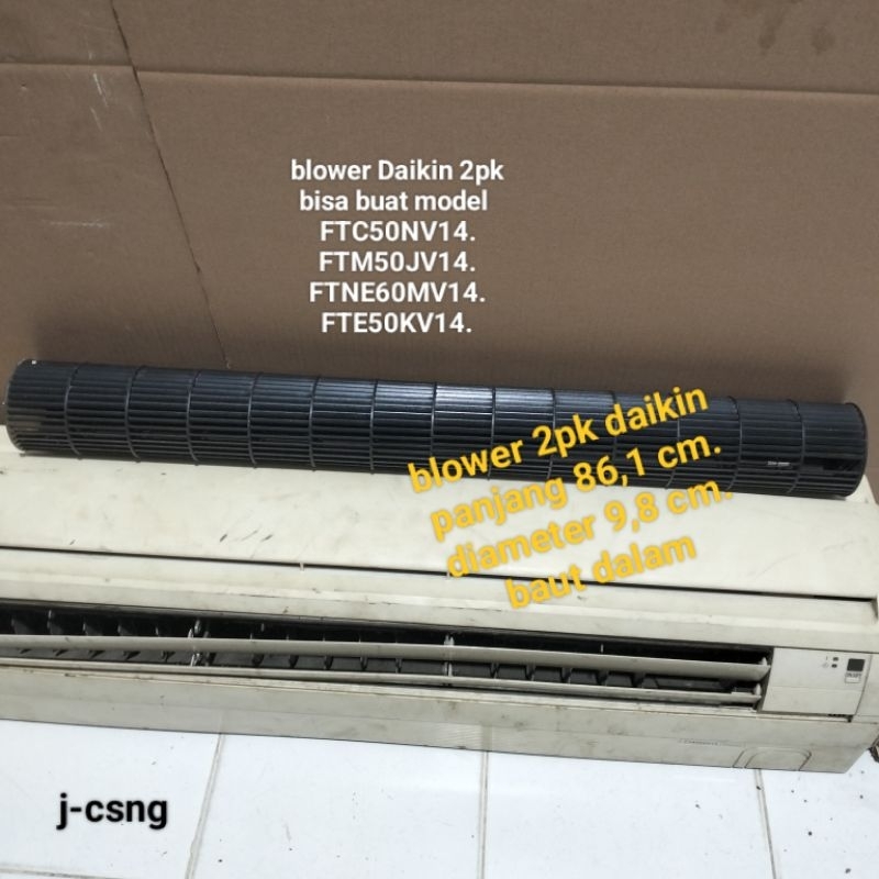 Jual BLOWER INDOOR AC DAIKIN 2PK THAILAND (copotan orisinil ) | Shopee ...