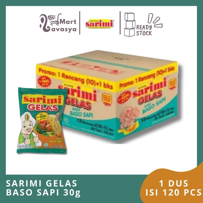 Jual SARIMI GELAS BASO SAPI 30g - 1 DUS ISI 120 PCS - KOTA BANDUNG ...