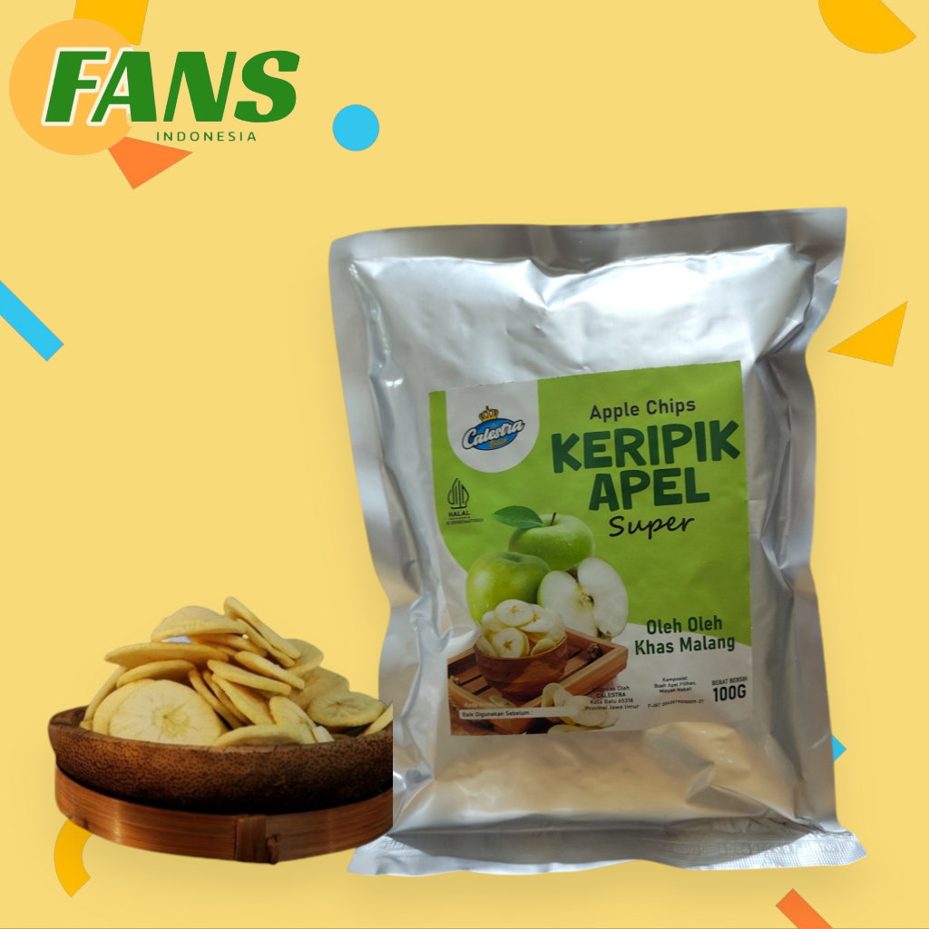 Jual KERIPIK BUAH APEL SUPER 100GR | KRIPIK KELEZATAN PREMIUM DARI ...