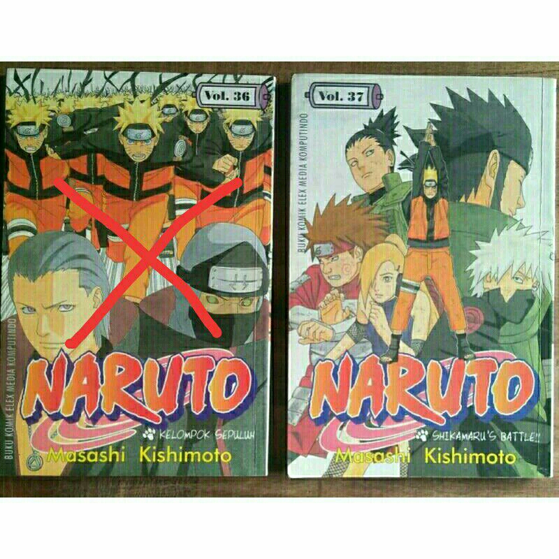Jual Naruto Vol.36, 37 (Original) | Shopee Indonesia