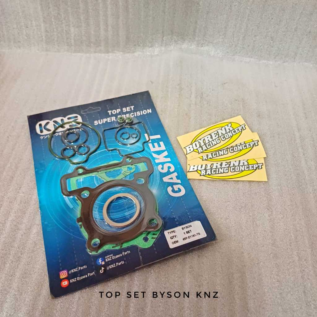 Jual PAKING KNZ GASKET TOP SET BYSON 45P - BOYRENK RACING CONCEPT | Shopee Indonesia