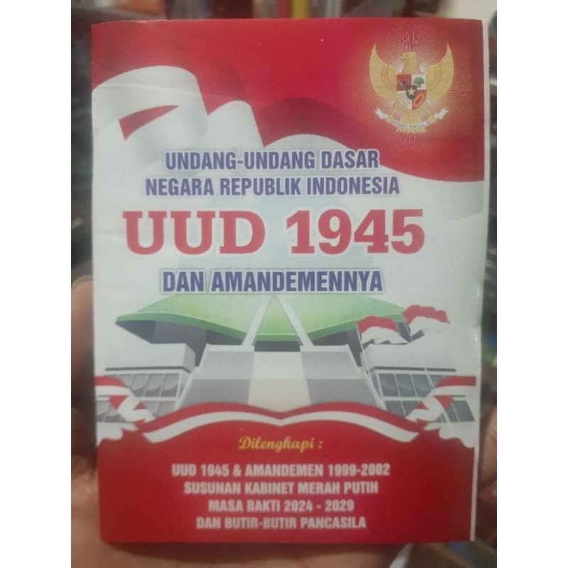 Jual Undang undang Dasar UUD Negara Republik indonesia 1945 Dan ...