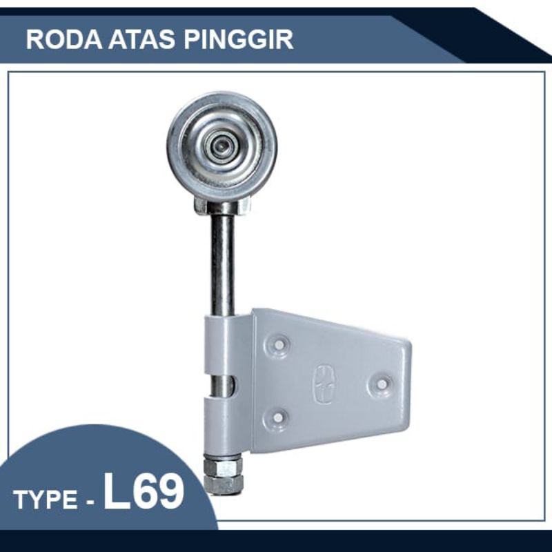 Jual roda atas pinggir pintu garasi LUCKY L69 | Shopee Indonesia