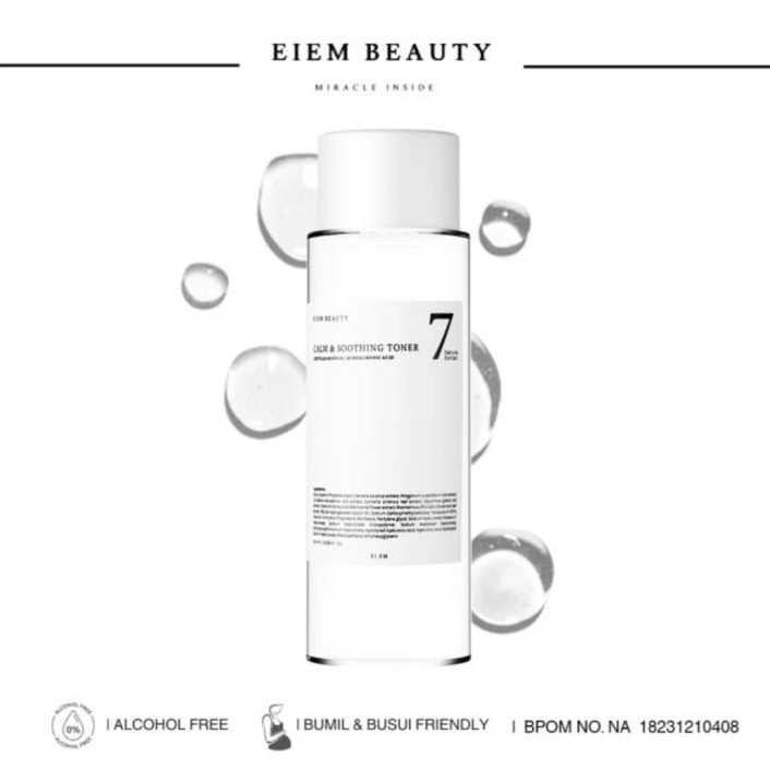 Jual EIEM BEAUTY Centella Asiatica Calm & Soothing Toner 100ml | Shopee ...
