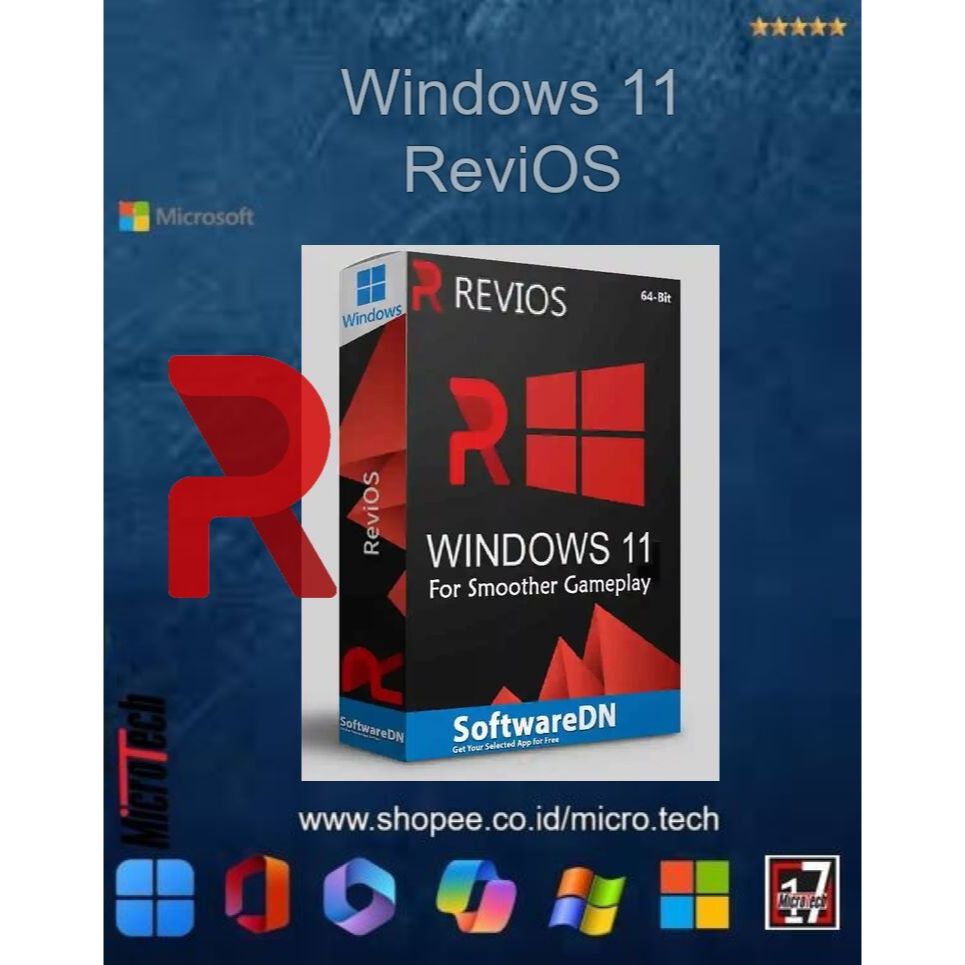Jual Windows 11 ReviOS 2024 HOT | Shopee Indonesia