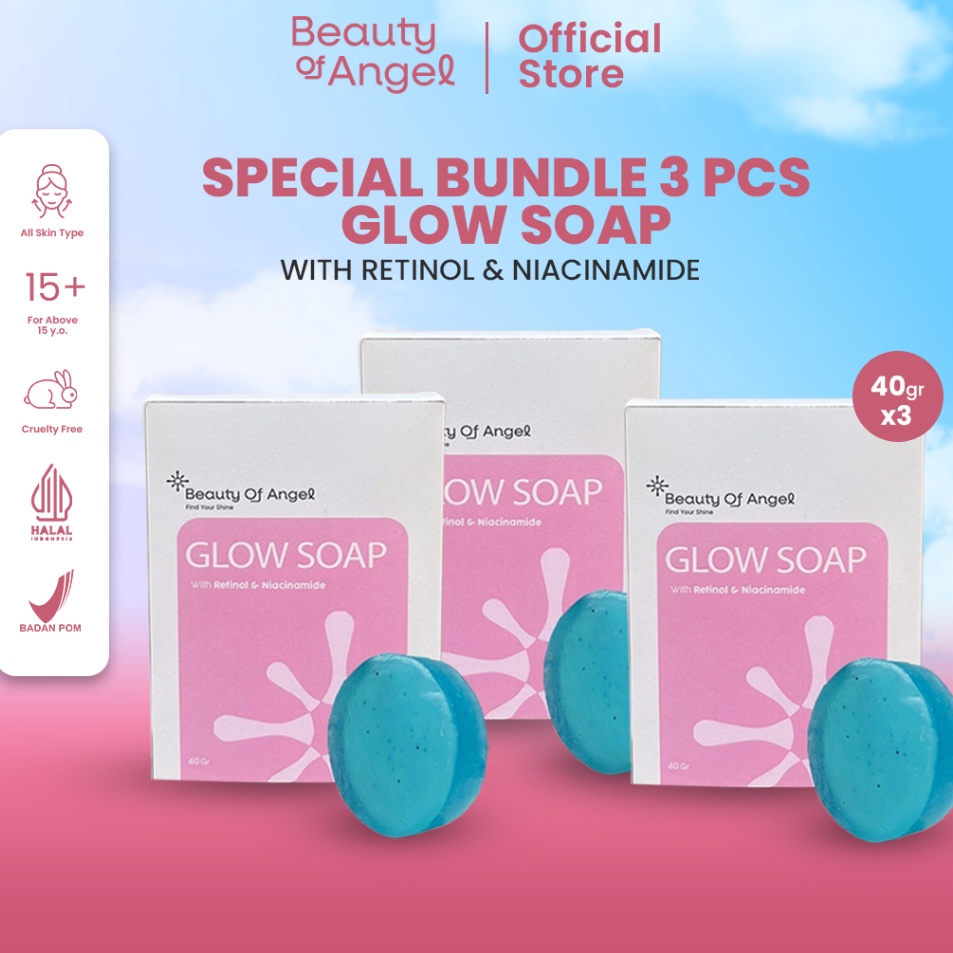 Jual Update Hari Ini Beauty Of Angel Glow Soap 4gr 3 PCSBeauty of Angel ...