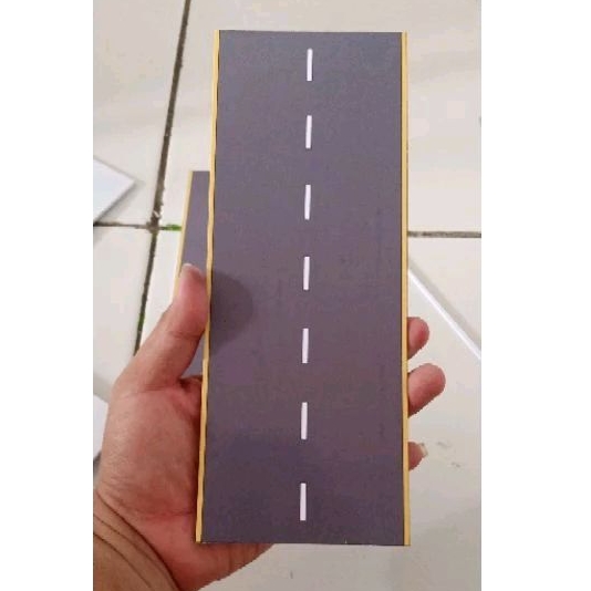 Jual JALAN RAYA BUAT MINIATUR / DIORAMA SKALA 64 BAHAN PVC BOARD ...