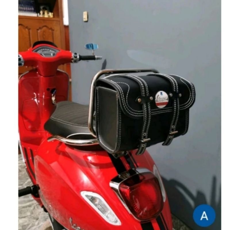 Jual Tas bagasi/Tas turing/ Sepeda Listring T90/ Back rack motor ...