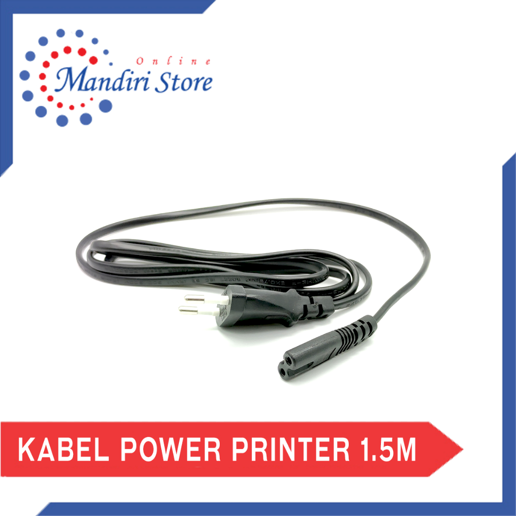 Jual Kabel Power Printer 1.5 M - MEJEC | Shopee Indonesia