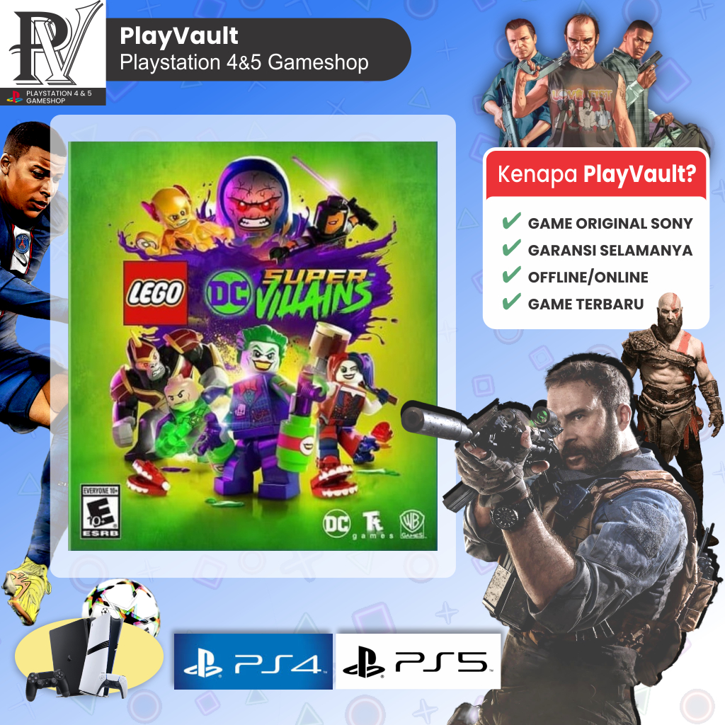 Jual Lego DC Super-Villains PS4 PS5 | Shopee Indonesia