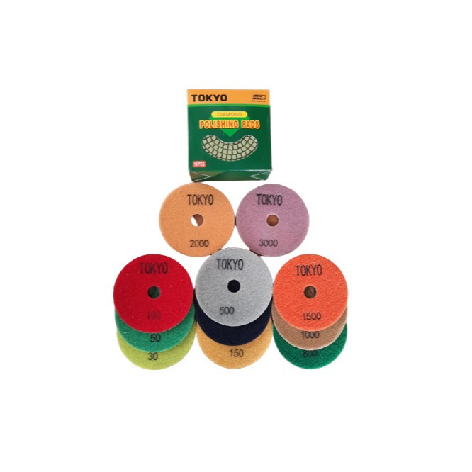 Jual Diamond Pad / Pad untuk Mesin Hand Polisher. Diamond pad atau pad ...