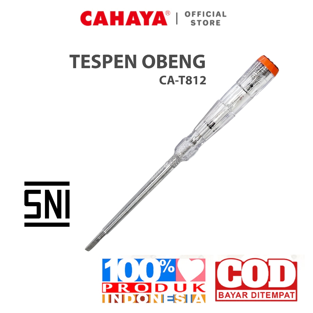 Jual CAHAYA - Tespen Magnet CA-T812 / Testpen Cek Arus Listrik ...